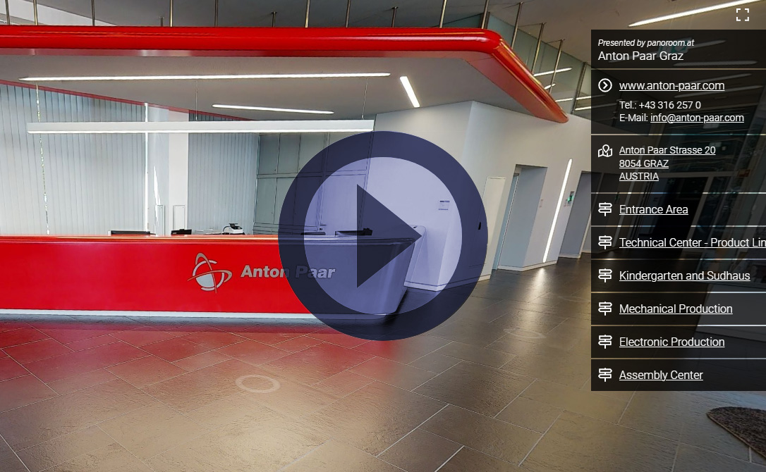 Virtual tour at Anton Paar headquarters | Anton Paar