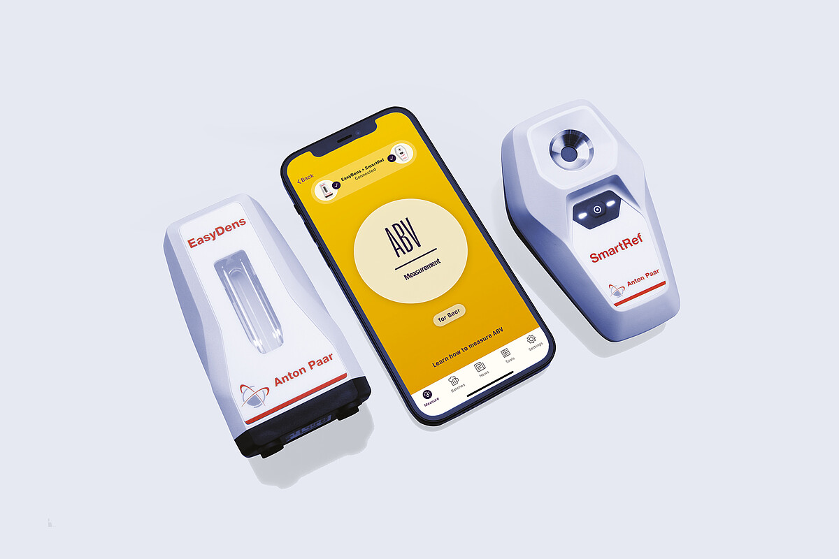 Paquete de análisis de alcohol: Combo EasyDens y SmartRef | Anton Paar Paquete de análisis de alcohol: Combo EasyDens y SmartRef | Anton Paar