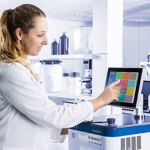 Universal Torque Viscometer: Brabender ViscoQuick | Anton Paar