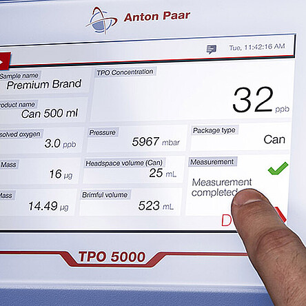 Total Package Oxygen Meter: TPO 5000 | Anton Paar