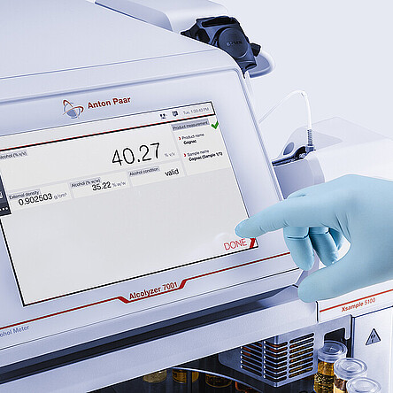 Laboratory Alcohol Meter: Alcolyzer | Anton Paar