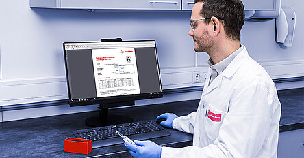 ISO 17034-certified reference material: Density standards | Anton Paar