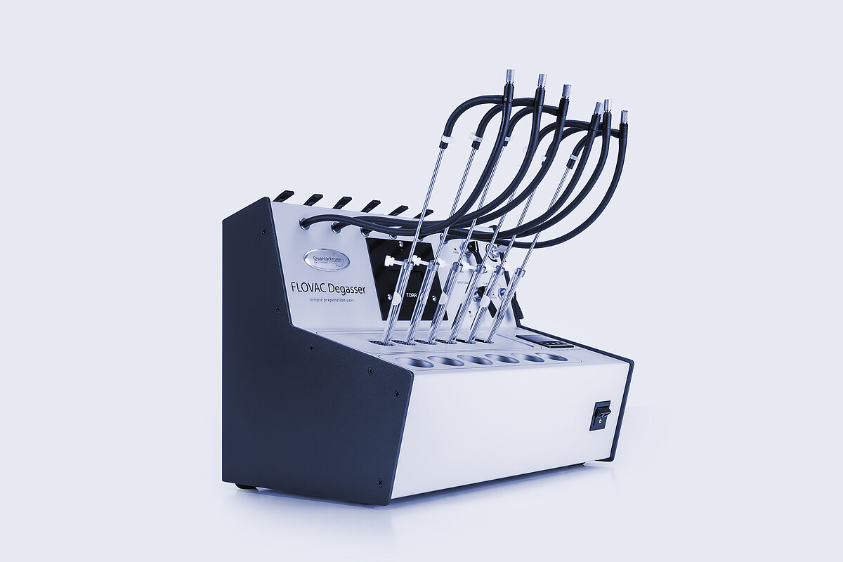 Vacío externo y desgasificación por flujo: FloVac | Anton Paar
