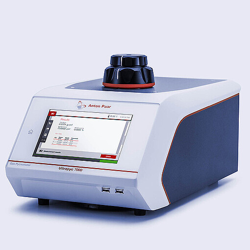 Gas Pycnometer for Semi-Solid and Solid Density: Ultrapyc | Anton Paar