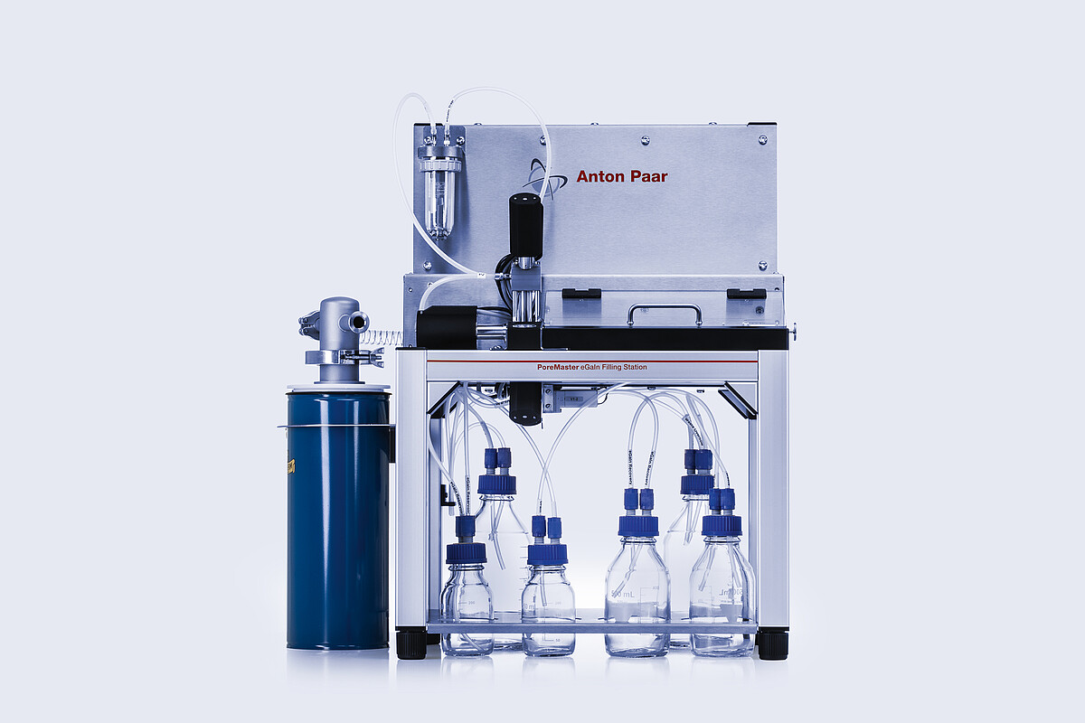 Mercury-free Pore Size Analysis: PoreMaster eGaIn Filling Station ...
