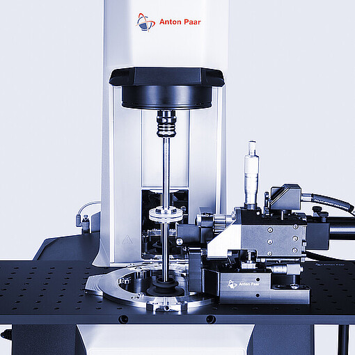 Option for a Rheometer with two EC Drives: Rheo-Microscopy Setup ...