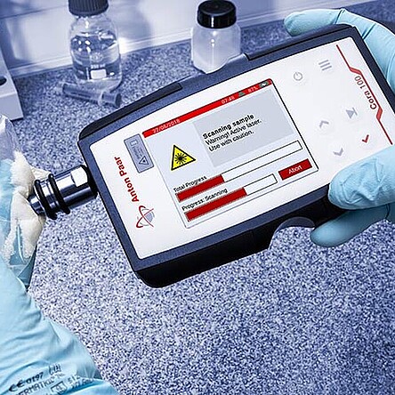 Handheld Raman Spectrometer: Cora 100 | Anton Paar