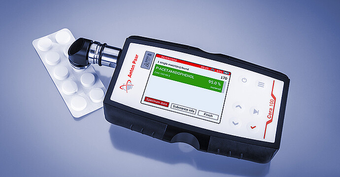 Handheld Raman Spectrometer: Cora 100 | Anton Paar