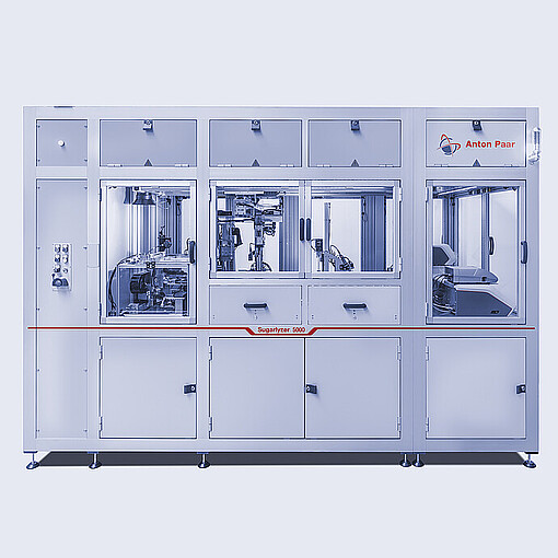 El laboratorio de control de calidad del azúcar totalmente automatizado ...