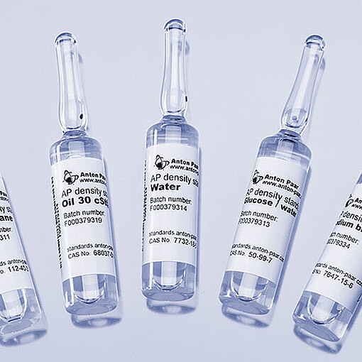 ISO 17034-Certified Reference Material: Density Standards | Anton Paar