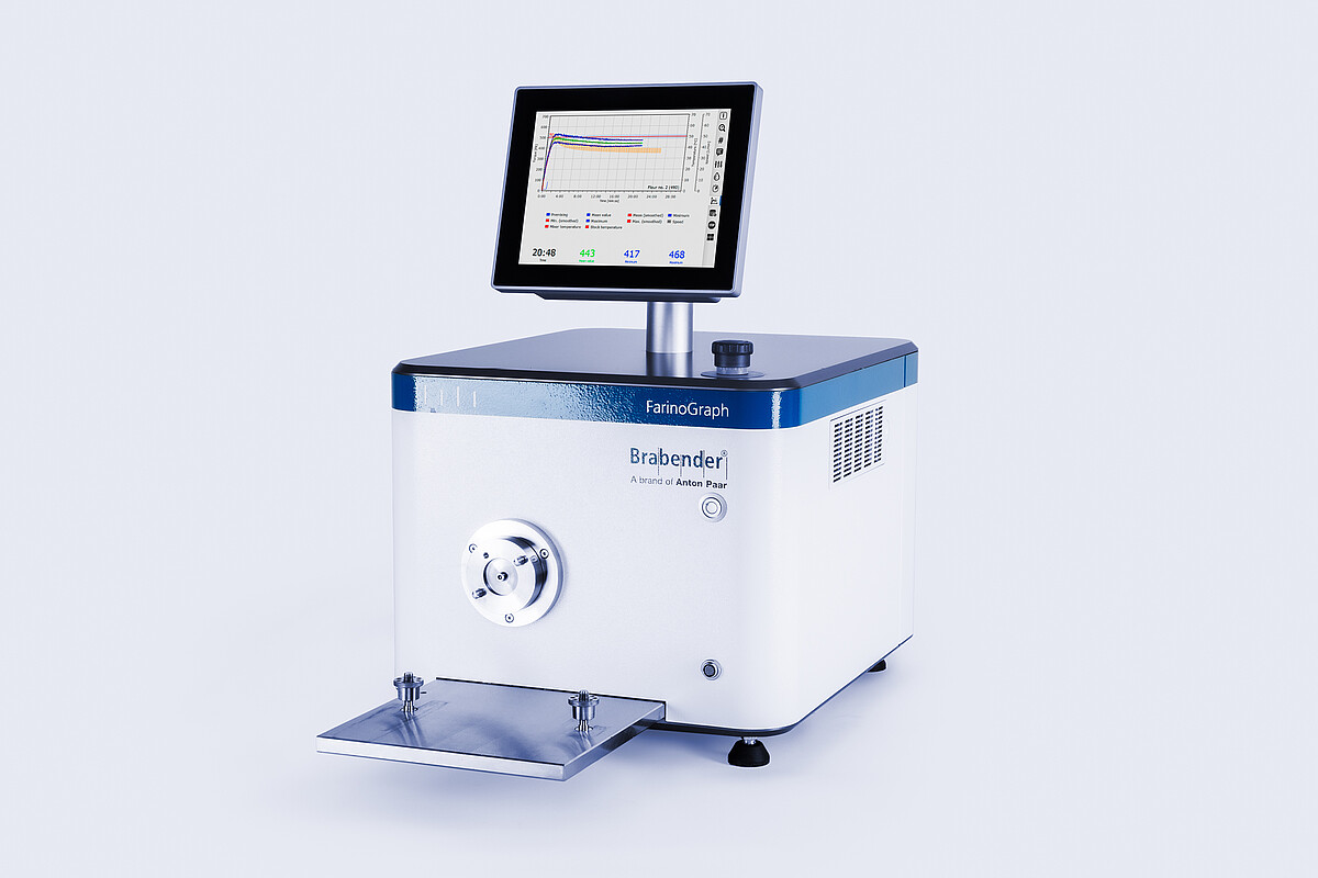 小麦粉・生地物性測定装置：Brabender FarinoGraph | Anton Paar